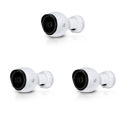 Ubiquiti UniFi Protect G4 Bullet Camera (3-Pack) [UVC-G4-Bullet-3 ...